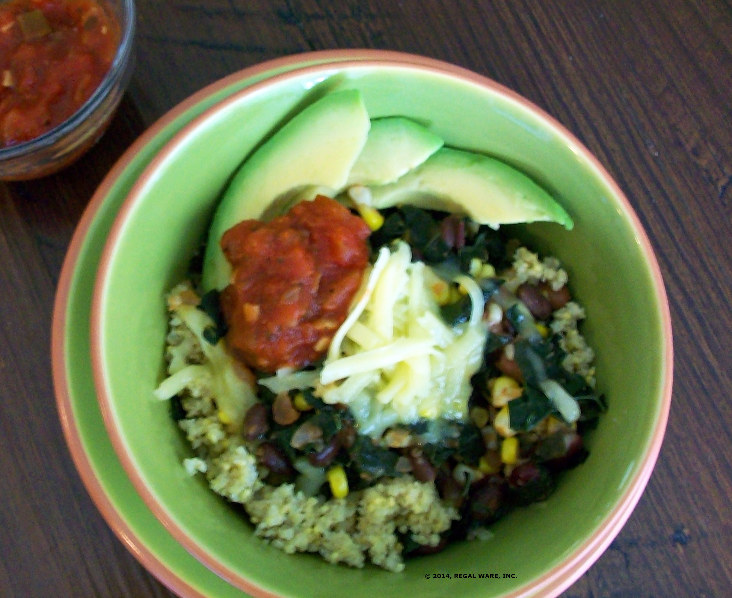 Greens & Beans Millet Bowl | Saladmaster Recipes
